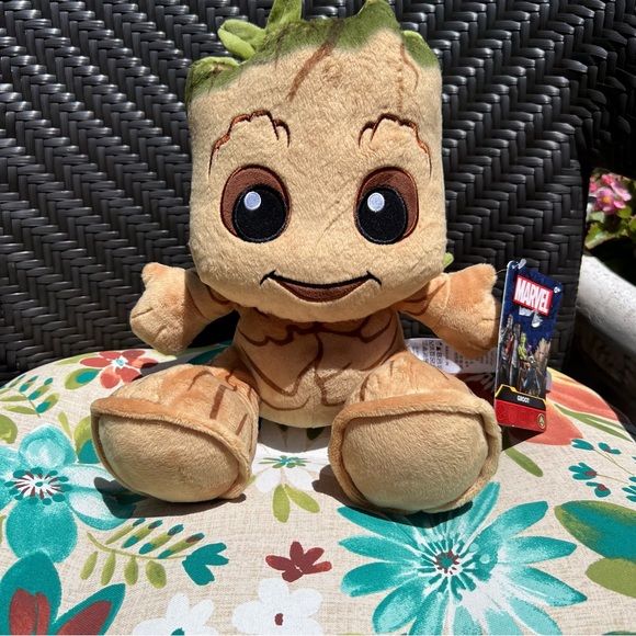 Disney | Toys | Nwt Disney Groot Plush Approx 5 Marvels Guardians Of ...